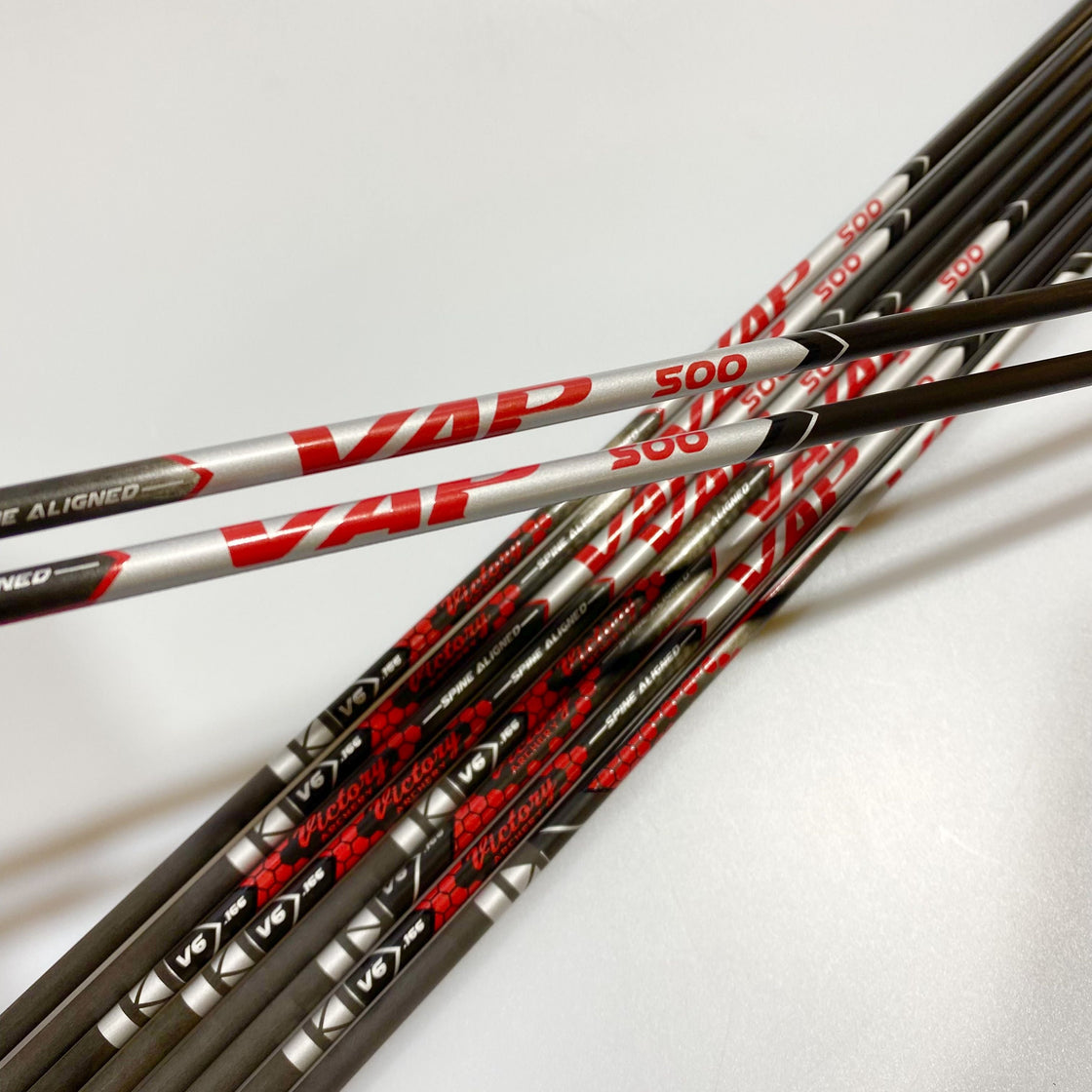 Victory VAP Sport Target Arrows - Custom Fletched – Advanced Archery
