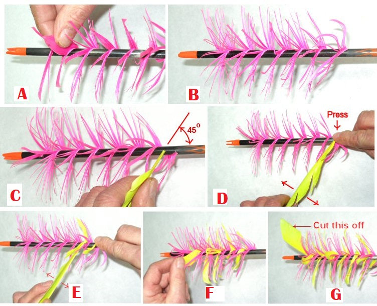Trueflight Spiral Feather Flu Flu RW – Advanced Archery