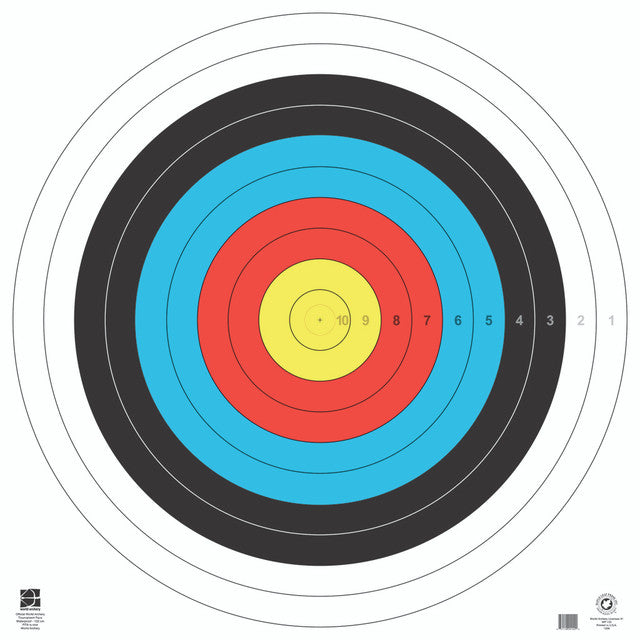 80cm Target Face - Waterproof – Advanced Archery